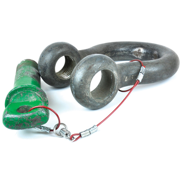 Ty-Flot LANSHKLCRHD Swivel Tether for Shackle Pins 20 lb Rated Pure ...