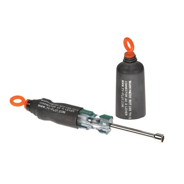 Ty-Flot TP3CT01 Heat Shrink Connector .25 - .75" Dia 3 lb Rated ...