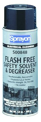 13oz FLASH FREE SAFETY AEROSOL CLEANER, DEGREASER - P&I Supply
