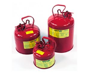 5gl RED SINGLE SPOUT SAFETY CAN, TYPE 1 - P&I Supply